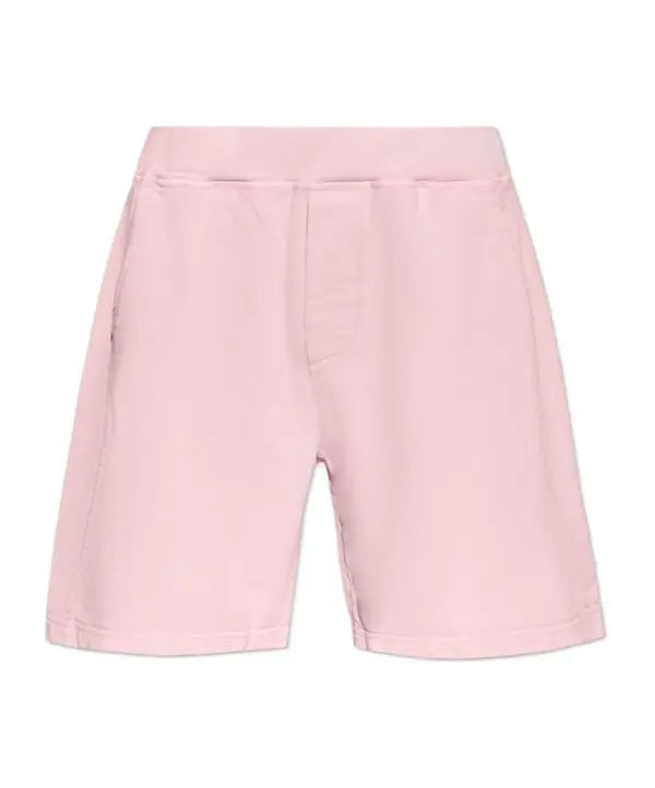 Dsquared2 Logo Detailed Knee-length Shorts - Pink