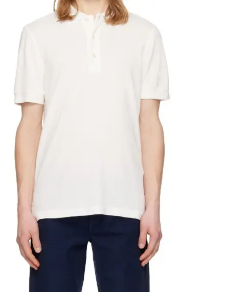 TOM FORD Short Sleeve Polo Shirt