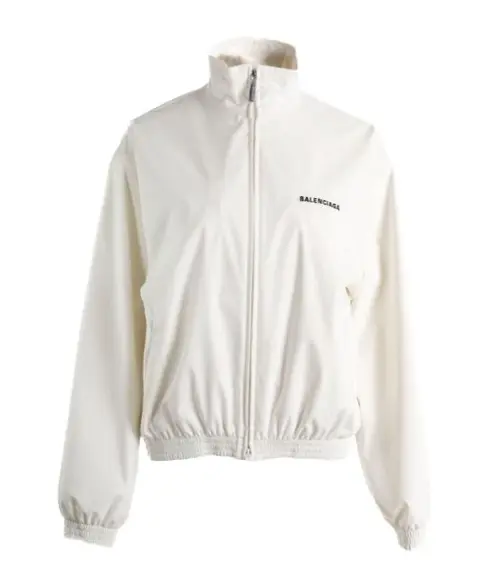 Balenciaga High-neck Zip-up Track Jacket