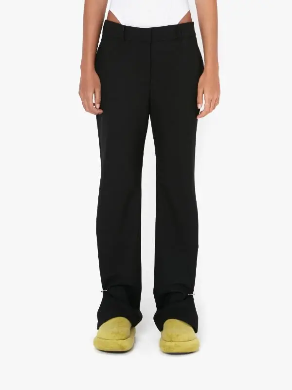 J.W.ANDERSON Jw Anderson Ring Detailed Trousers