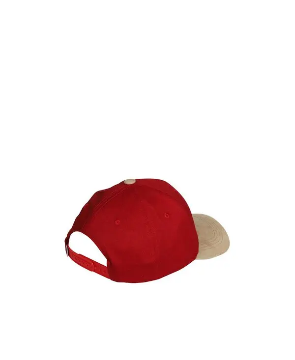 LES DEUX Logo Baseball Cap - Red