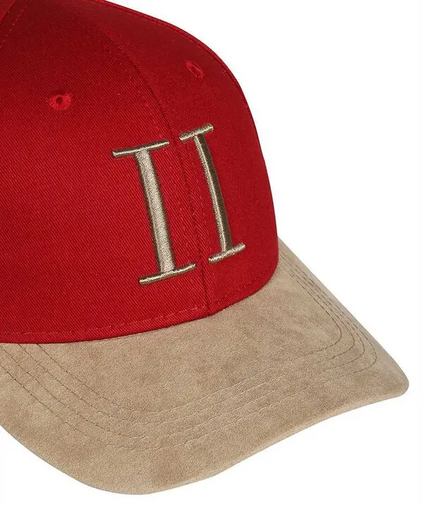 LES DEUX Logo Baseball Cap - Red