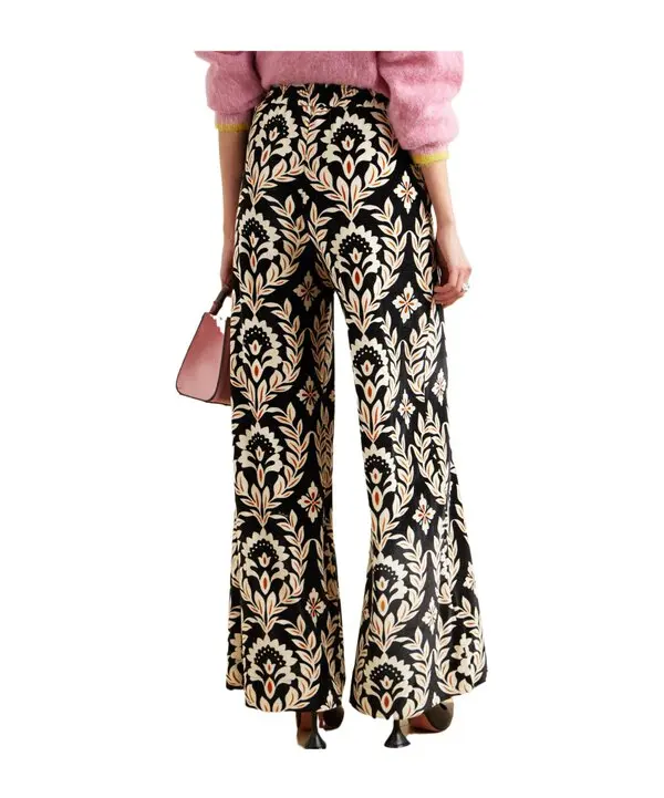La DoubleJ Graphic-print Palazzo Trousers