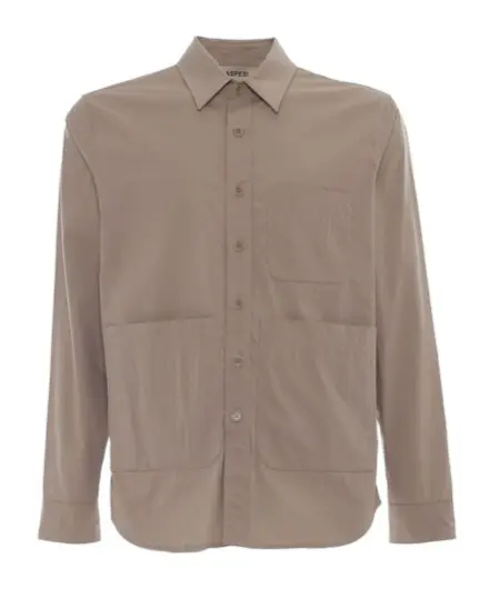 Aspesi Pouch-pocket Classic Collar Shirt