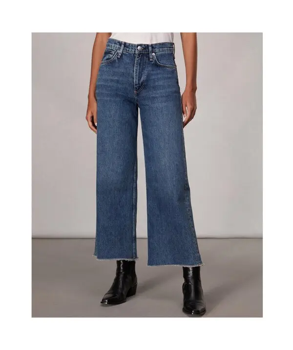 RAG  BONE Rag & Bone Logo Patch Cropped Jeans