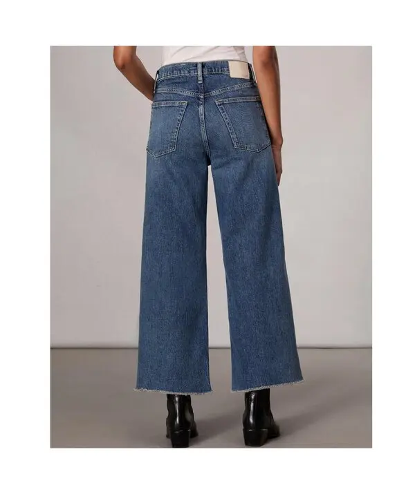 RAG  BONE Rag & Bone Logo Patch Cropped Jeans