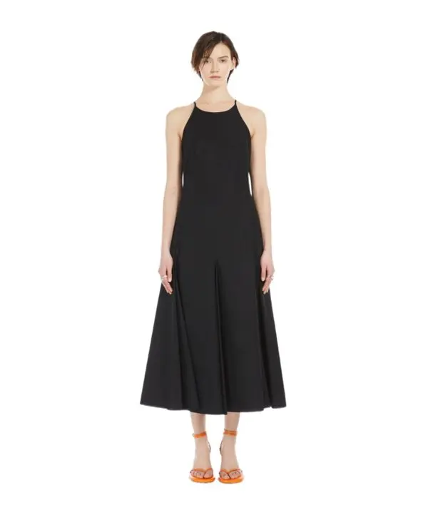 Sportmax Cactus Cotton Flared Dress