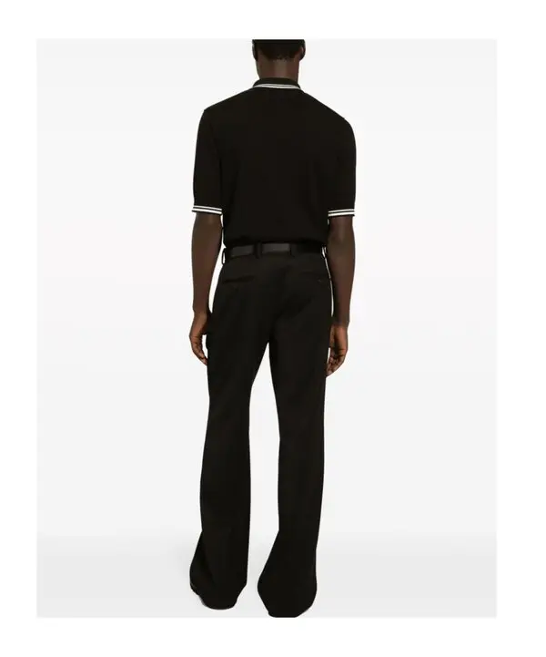 Dolce & Gabbana Dolce Gabbana Dg Logo Embroidered Polo Shirt