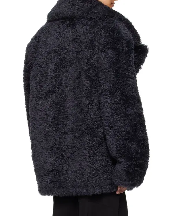 Stella McCartney Belted Plush Teddy Jacket