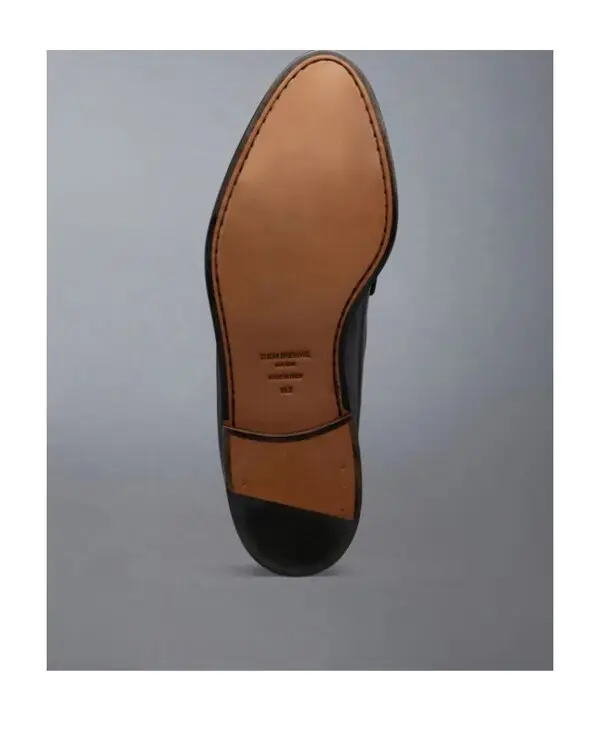 Thom Browne Almond Toe Penny-slot Loafers - Black