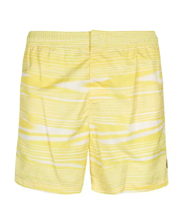 Missoni Logo Swim Shorts - Yellow