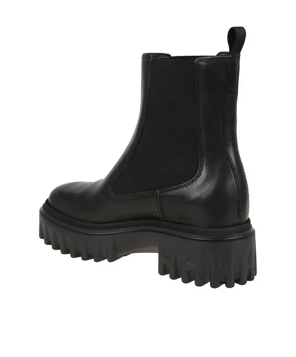 Hogan Elastic-panel Platform Chelsea Boots