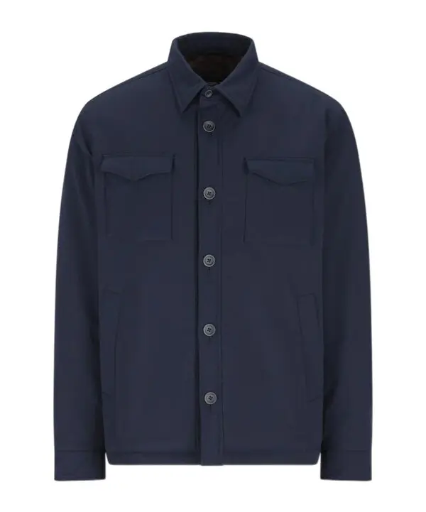 Herno Buttoned Jacket - Black
