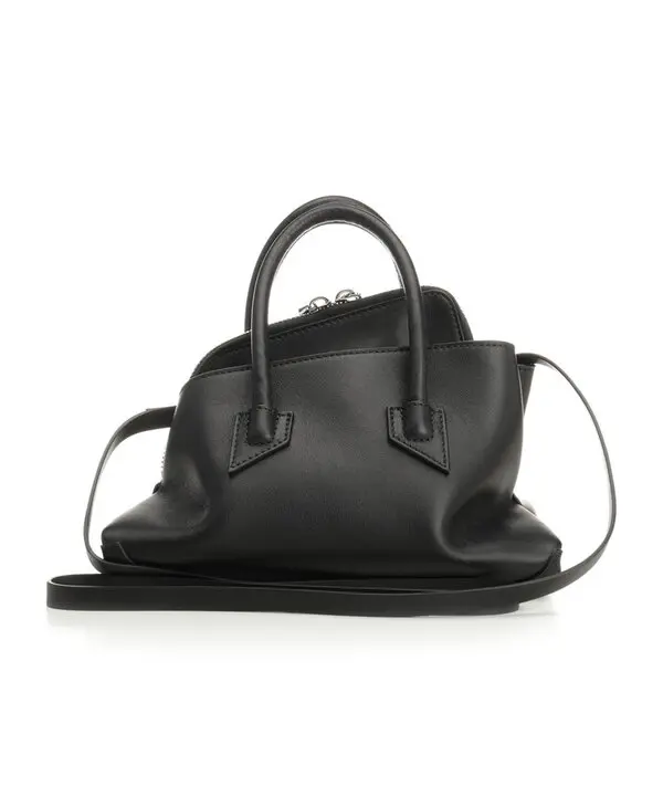 Attico La Passeggiata Mini Top Handle Bag - Black