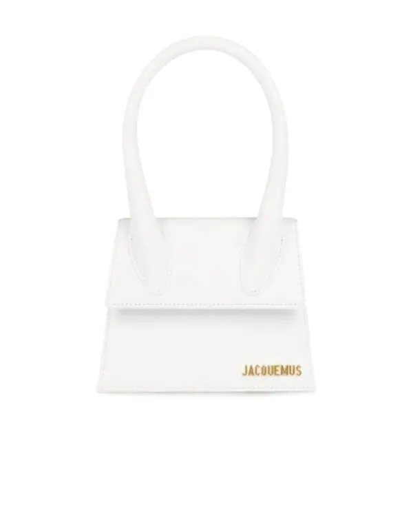 Jacquemus Logo Logo Mini Handbag - White