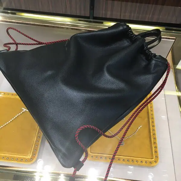 Gucci Logo Drawstring Backpack