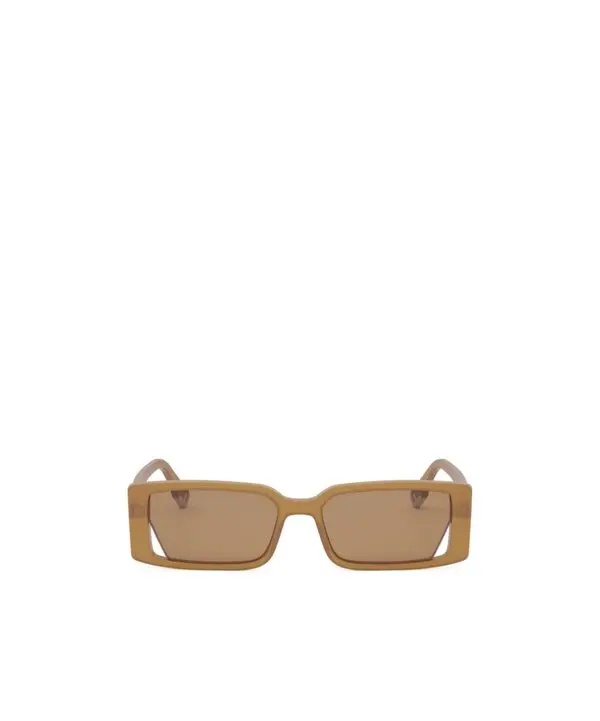 Fendi Rectangle Sunglasses - Orange