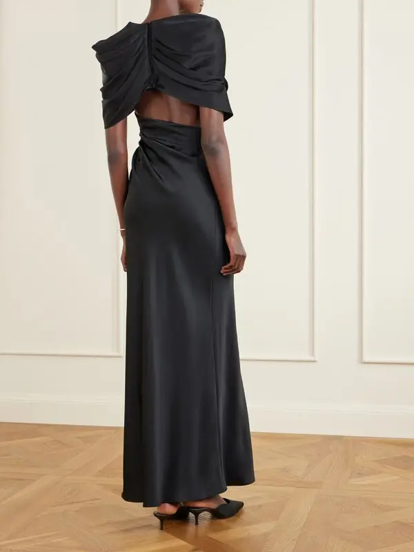 Stella McCartney Backless Shawl Dress