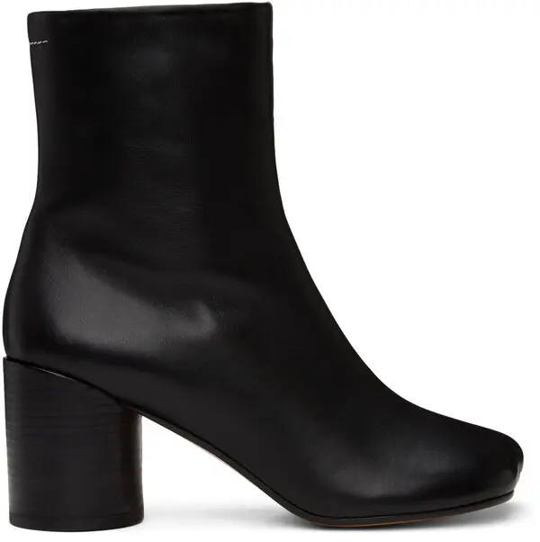 MAISON MARGIELA Anatomic Ankle Boots - Black