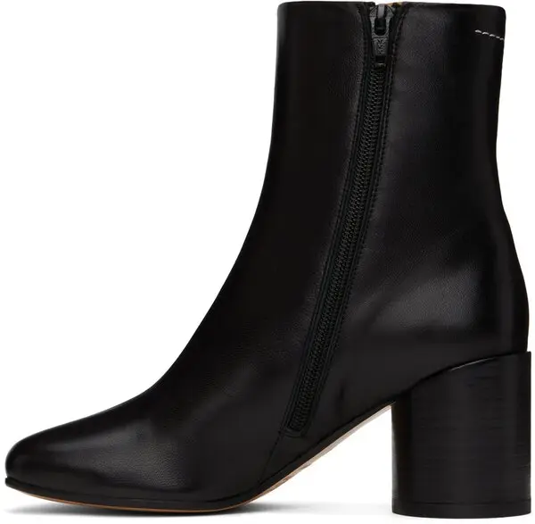MAISON MARGIELA Anatomic Ankle Boots - Black