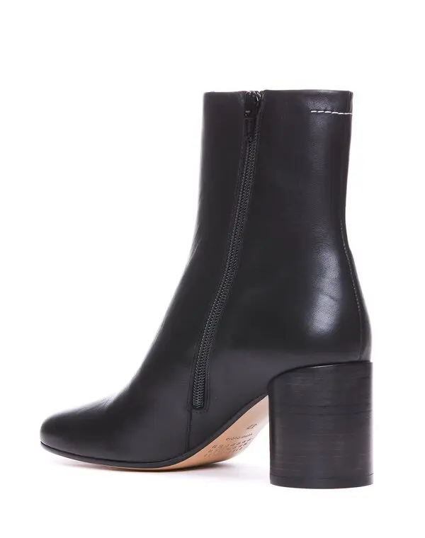 MAISON MARGIELA Anatomic Ankle Boots - Black
