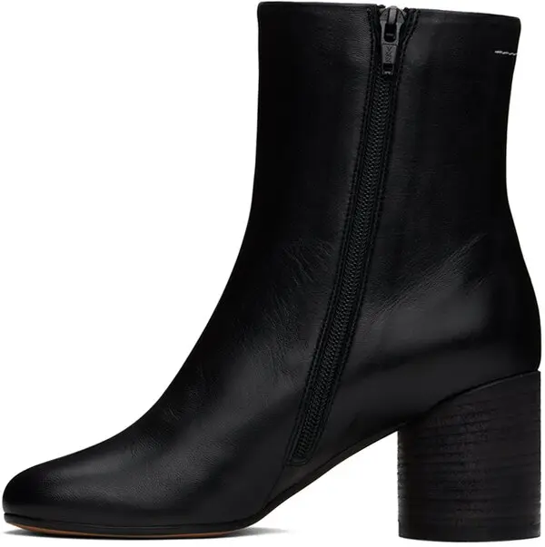 MAISON MARGIELA Anatomic Ankle Boots - Black