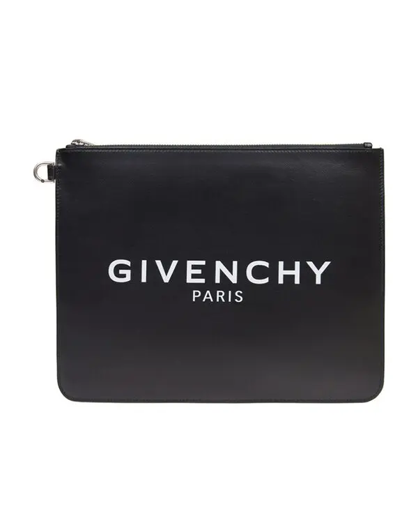 Givenchy Large Logo Print Pouch