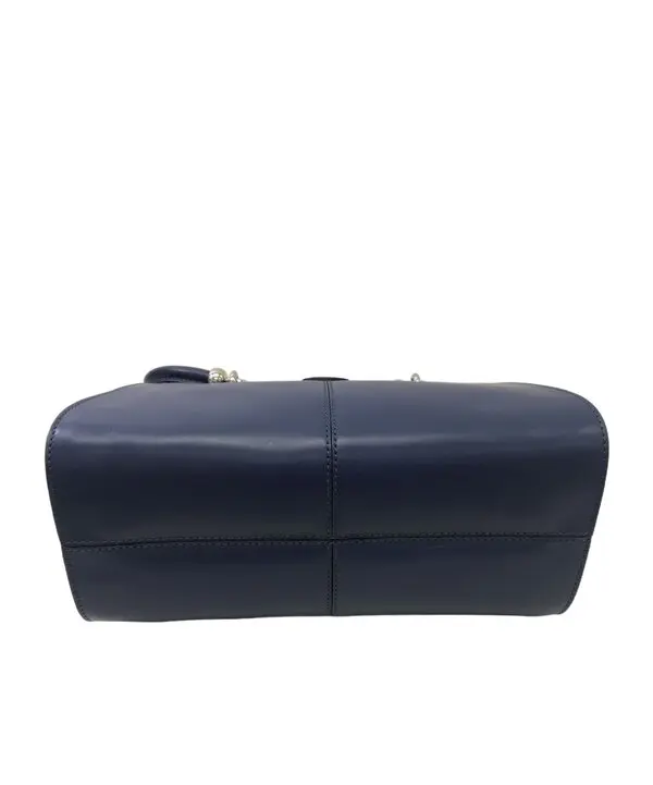TOD'S Zippered Shoulder Bag - Black