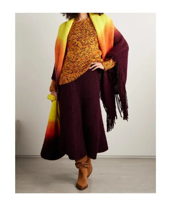 Gabriela Hearst Long Sleeve Crew Neck Sweater