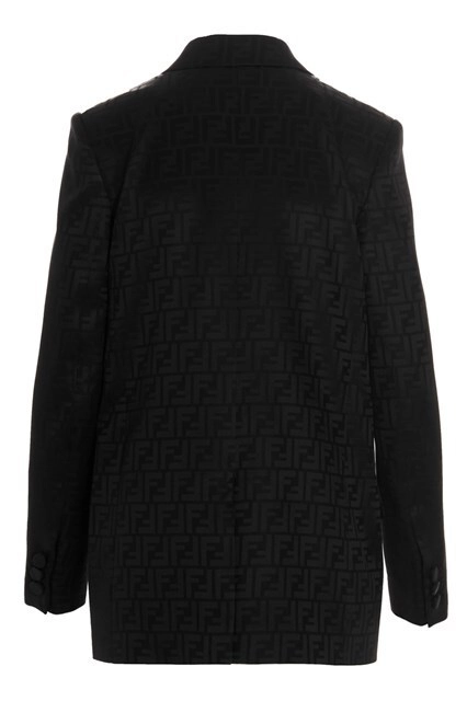 Fendi Ff Motif Double-breasted Jacket