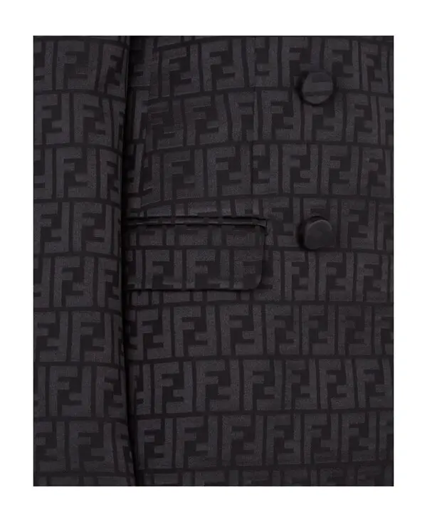 Fendi Ff Motif Double-breasted Jacket