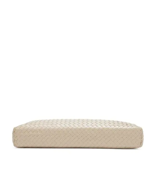 Bottega Veneta Woven Briefcase - Nude
