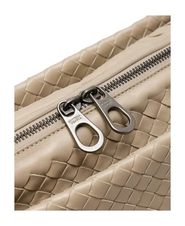 Bottega Veneta Woven Briefcase - Nude