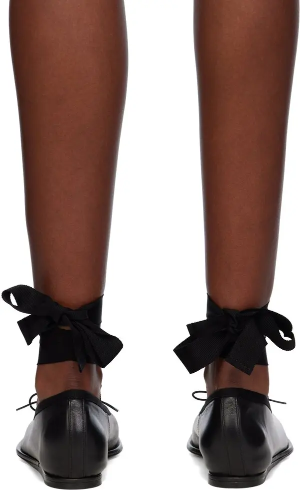Simone Rocha Heart Toe Strapped Ballerinas