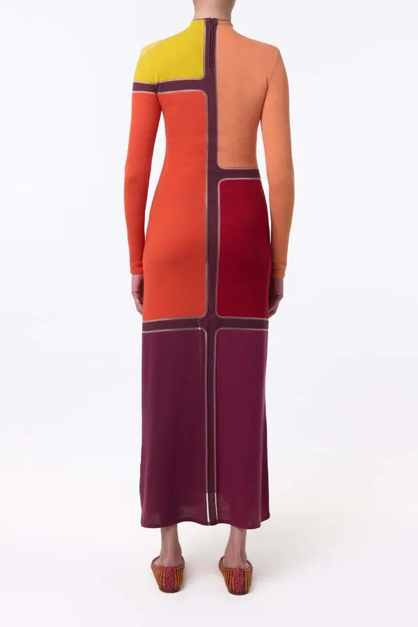 Gabriela Hearst Long Sleeve Maxi Dress
