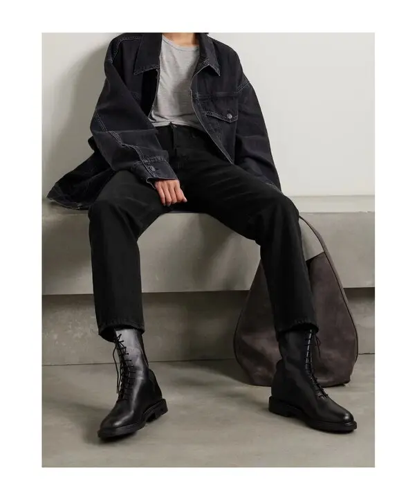 AGOLDE High Waist Straight Leg Jeans