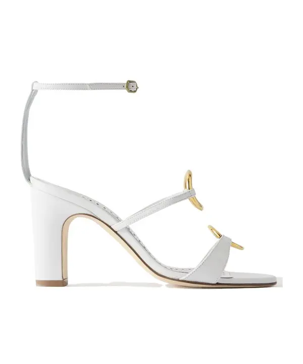 Manolo Blahnik Hisfahan 90 High Heel Sandals