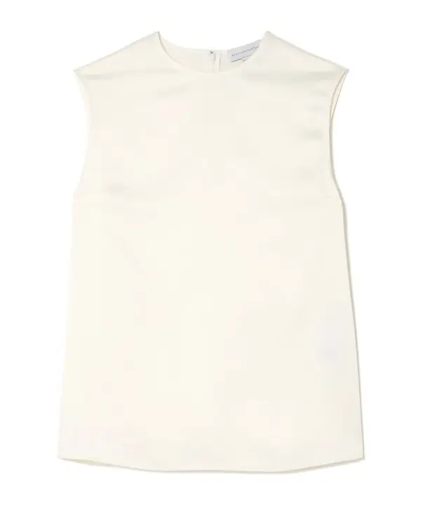 Stella McCartney Sleeveless Satin Vest - Off White