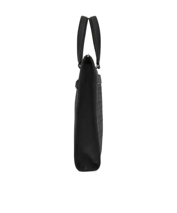 FERRAGAMO Gancini Embossed Briefcase