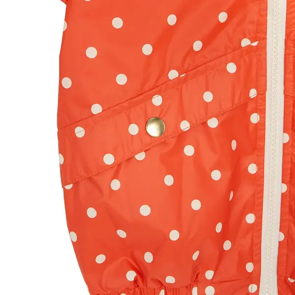 MINI RODINI Polka Dot Hooded Jacket