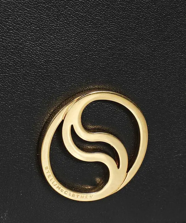 Stella McCartney Logo Card Bag - Black