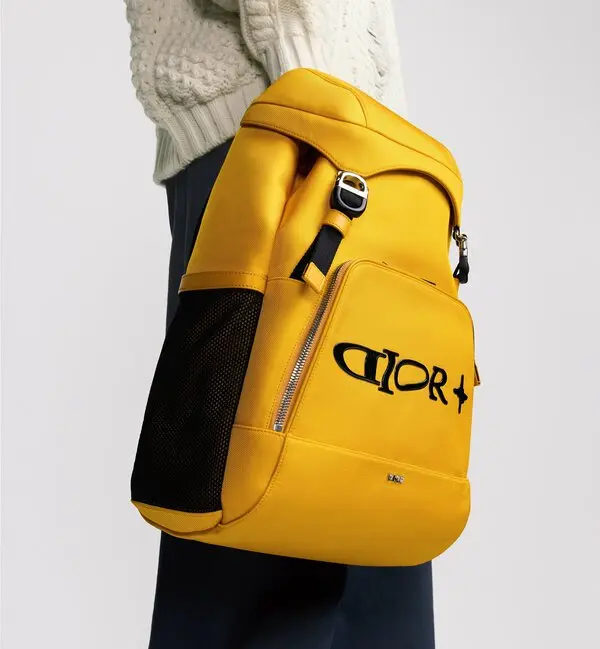 Dior X Lewis Hamilton Logo Backpack