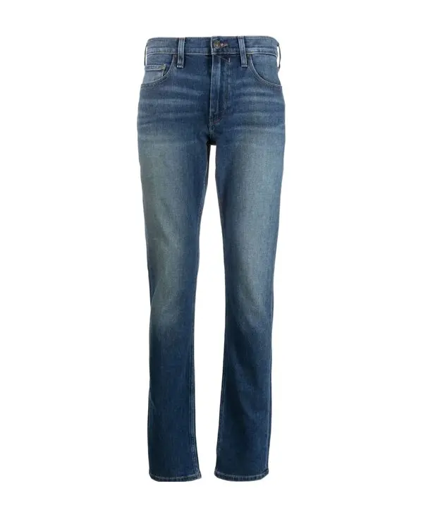 Paige Lennox Markley Slim-cut Jeans - Blue