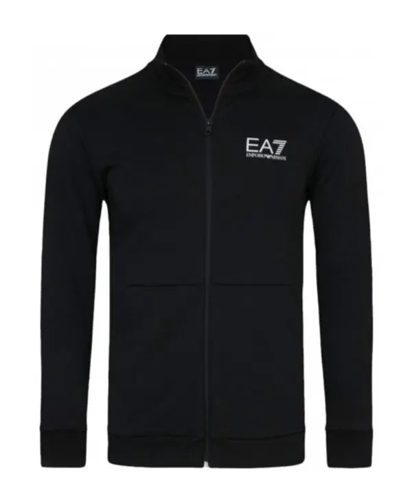 EA7 Logo Zip Up Jacket