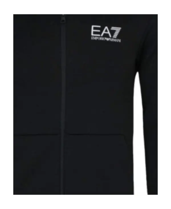 EA7 Logo Zip Up Jacket