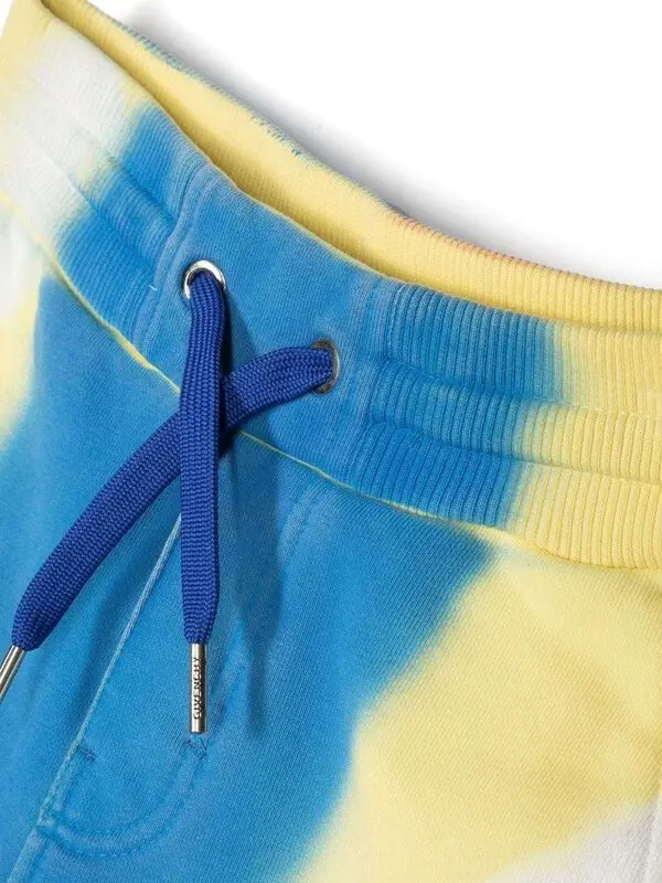 Givenchy Spray-painted Logo Sports Shorts