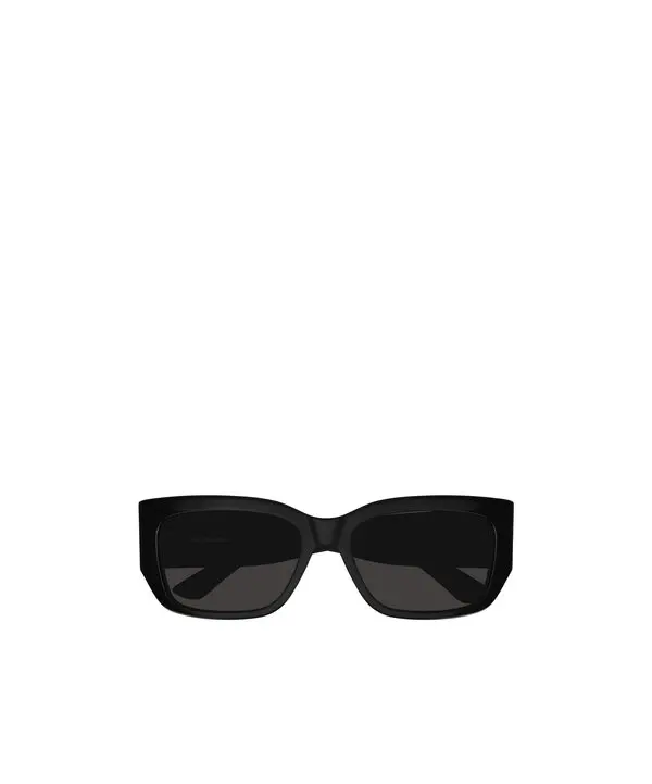 Balenciaga Square Frame Sunglasses - Black