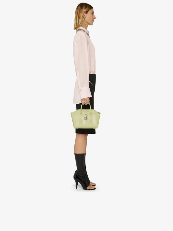 Givenchy Metallic Zipped Midi Skirt