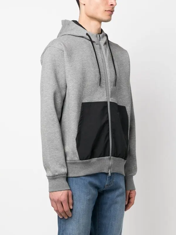 Herno Drawstring Hooded Bomber Jacket