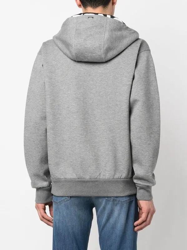 Herno Drawstring Hooded Bomber Jacket